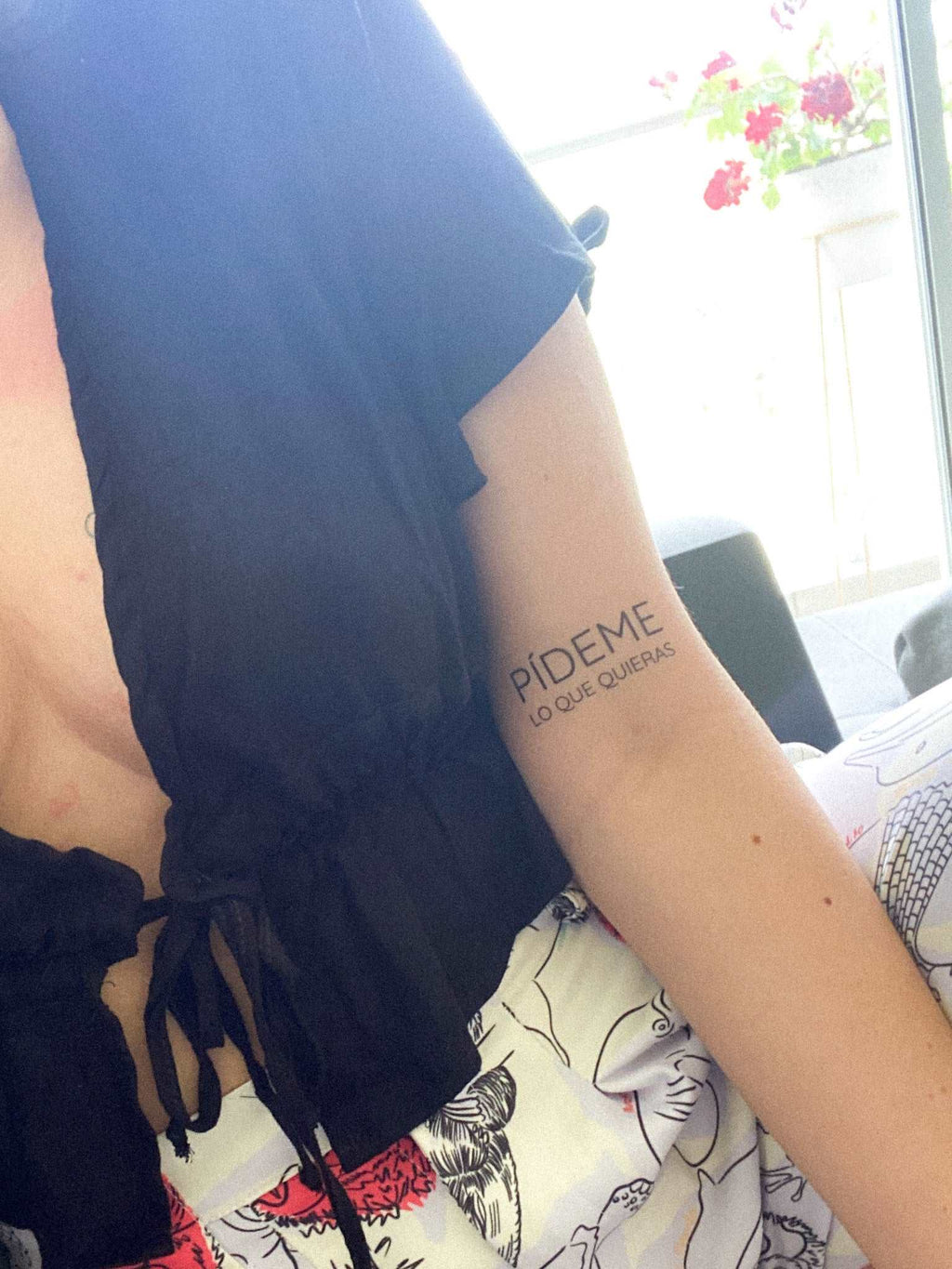 Tatuaje Temporal Erotico Pideme Lo Que Quieras Touchme